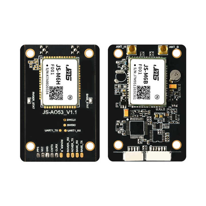 JS-AO53-1 Multi-Band RTK GNSS Module GPS/BDS L1/L2/L5 ZED-F9P Replacement for Agricultural ...