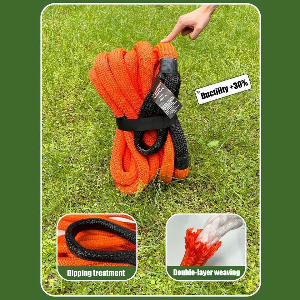 Premium Off-Road Tow Recovery Deluxe Kit Including Heavy-Duty Tow Strap ...