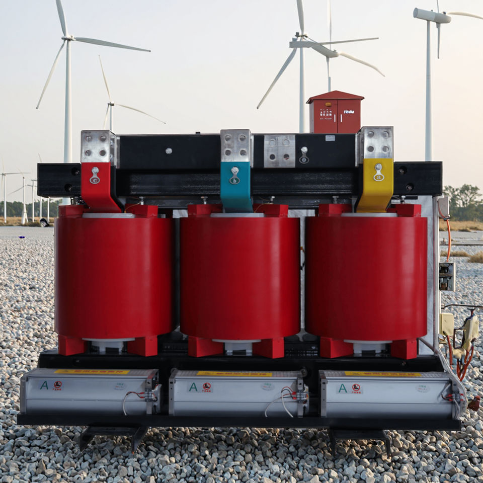 Customized 500KVA Dry Type Three Phase Step Transformer 400V Output ...