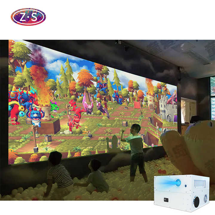 Indoor All-in-one AR Interactive Throwing Wall Game Projector System ...