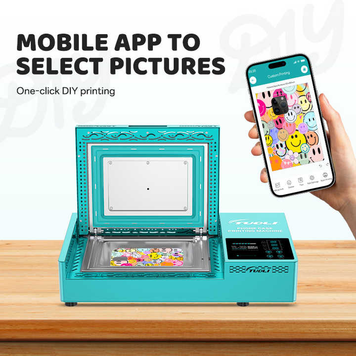 Tuoli 3D Sublimation Phone Case Printer - Custom Designs