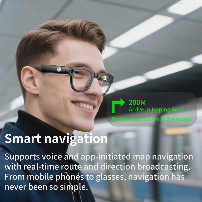 Ai Smart Glasses Exam Ai Eye Glass Translator Real-time Voice ...