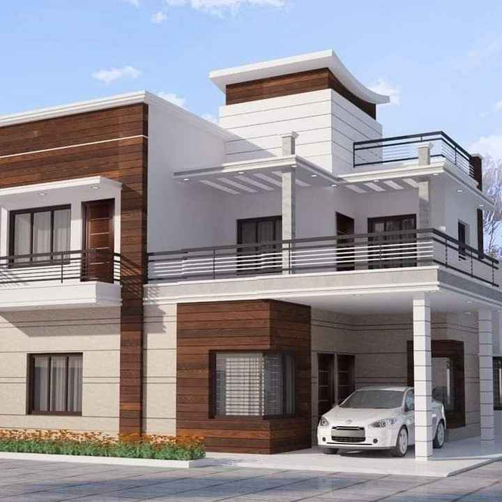 House 2 Story 200 square Meter Traditional Prefabricated Houses of 3 ...