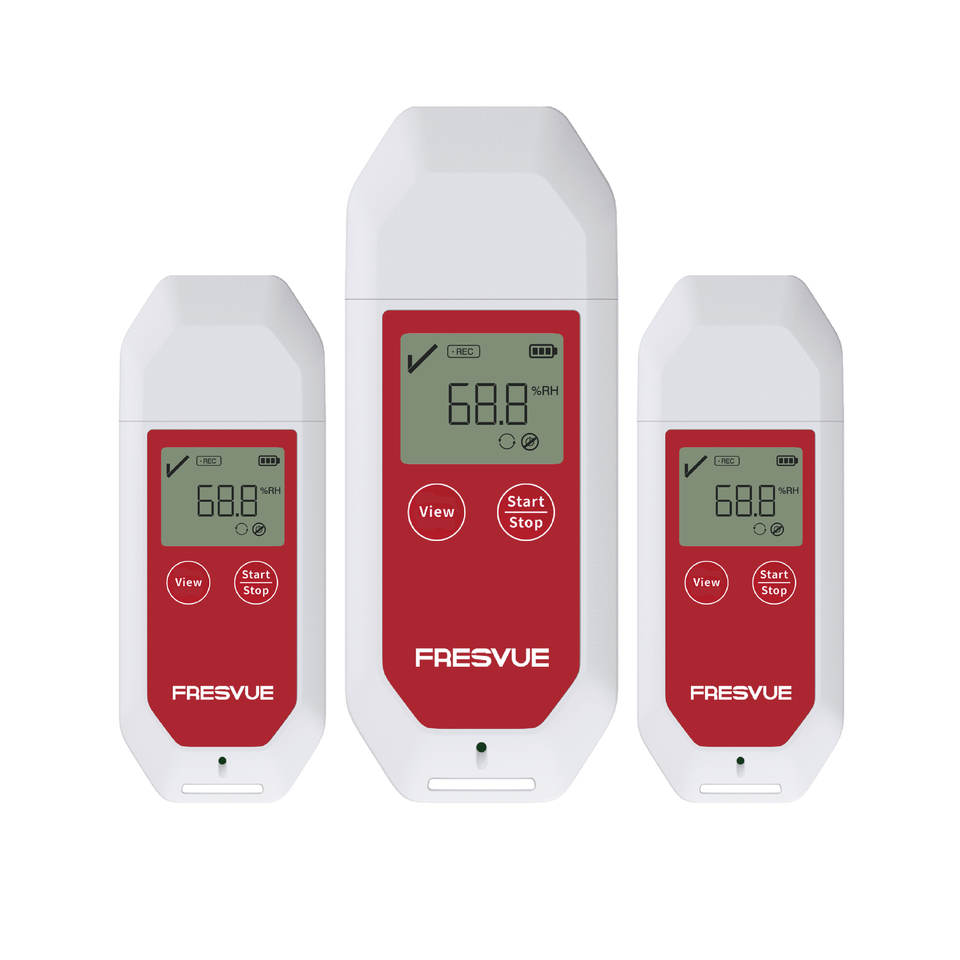 Reusable USB Temp & RH Data Logger, IP65 Protection, Customizable for ...