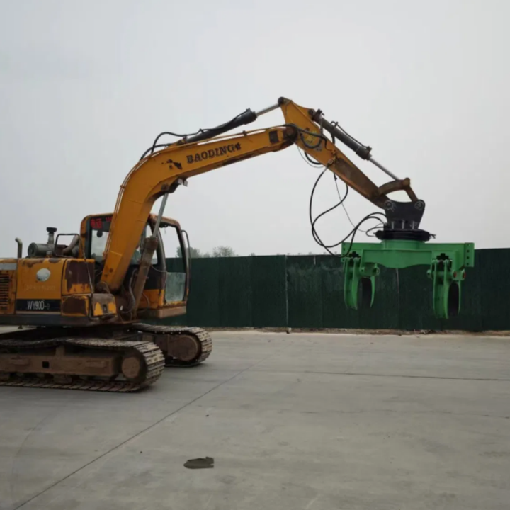 360 Rotating for Utility & Telecommunication Poles, Hydraulic Excavator ...