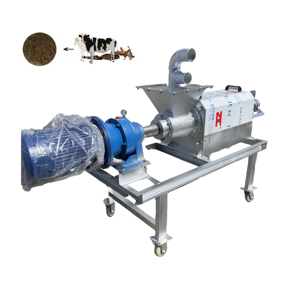 Easy Operation Centrifugal Solid Liquid Separator/cow slurry dewatering ...
