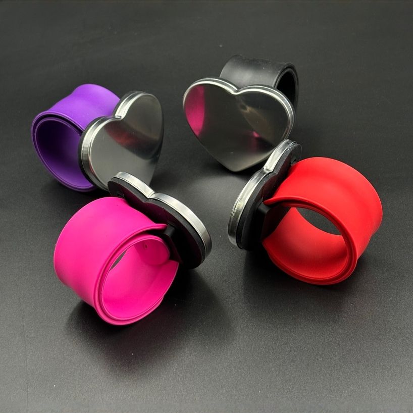 Cross-border New-style Chinese Style Cosmetic Silicone Wristband Hair ...