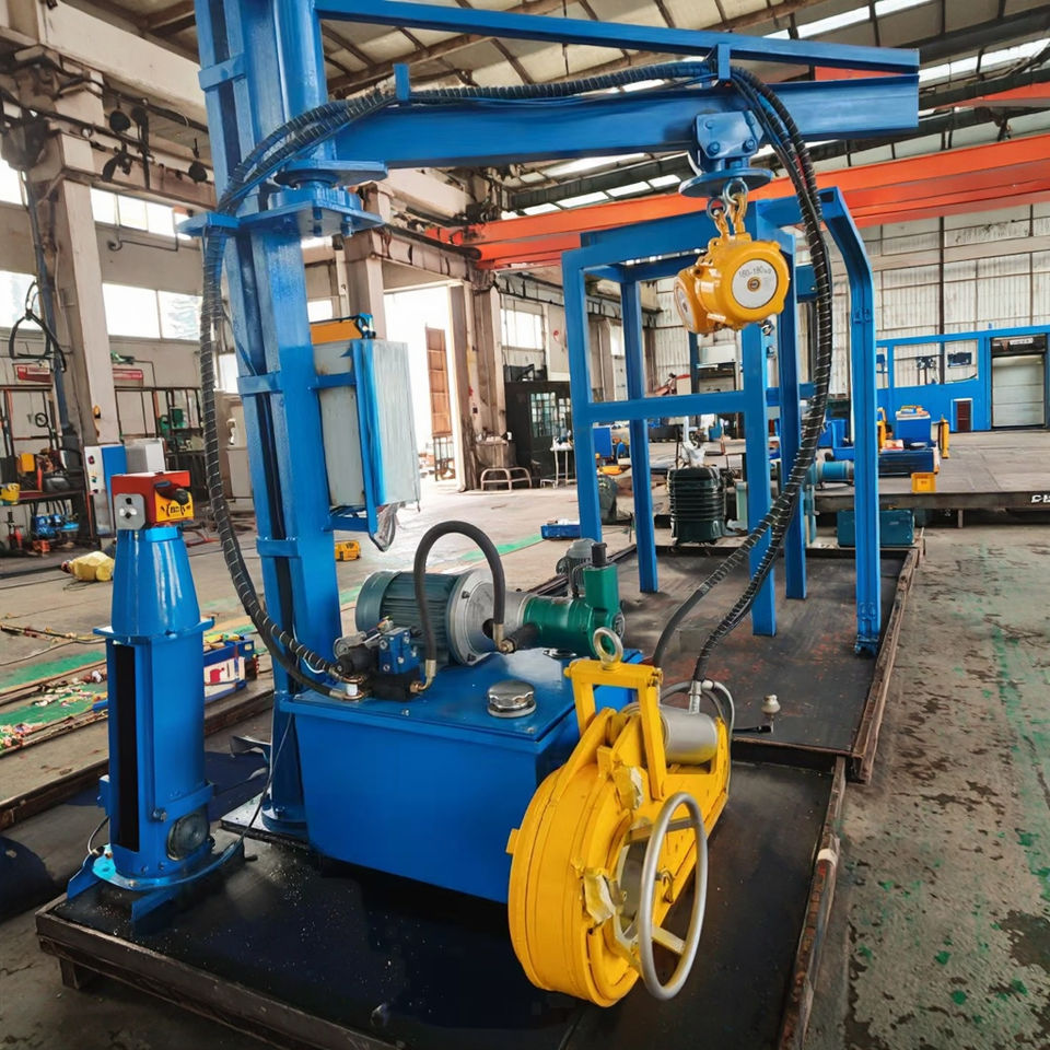 Rebar Tension Relief Feature Round Concrete Pipe Production Line ...