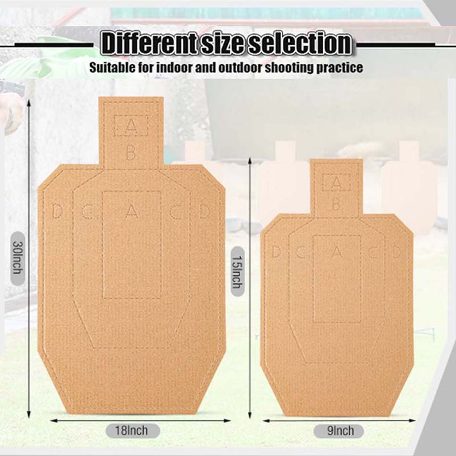 Cardboard Shooting Targets - Precision & Durability