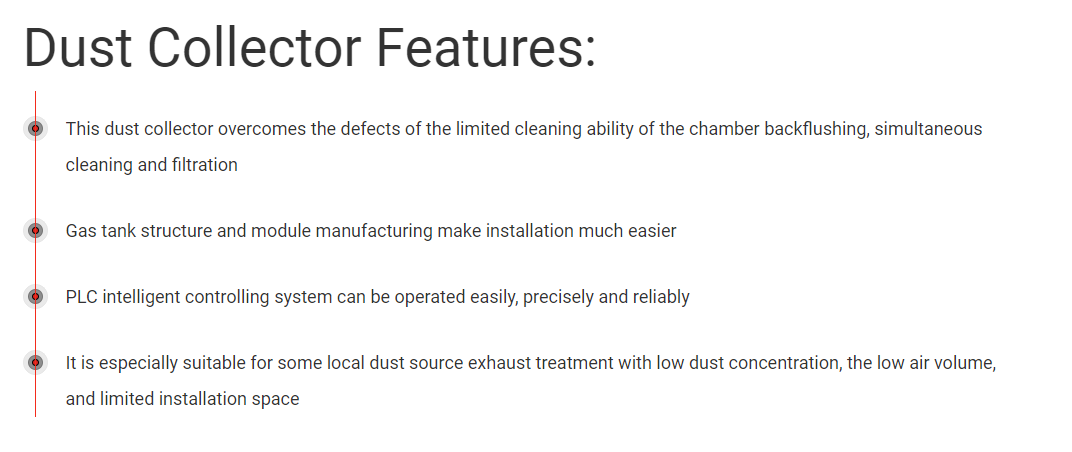 Industrial dust collector PPC type dust collector PPC96-4 bag filter ...