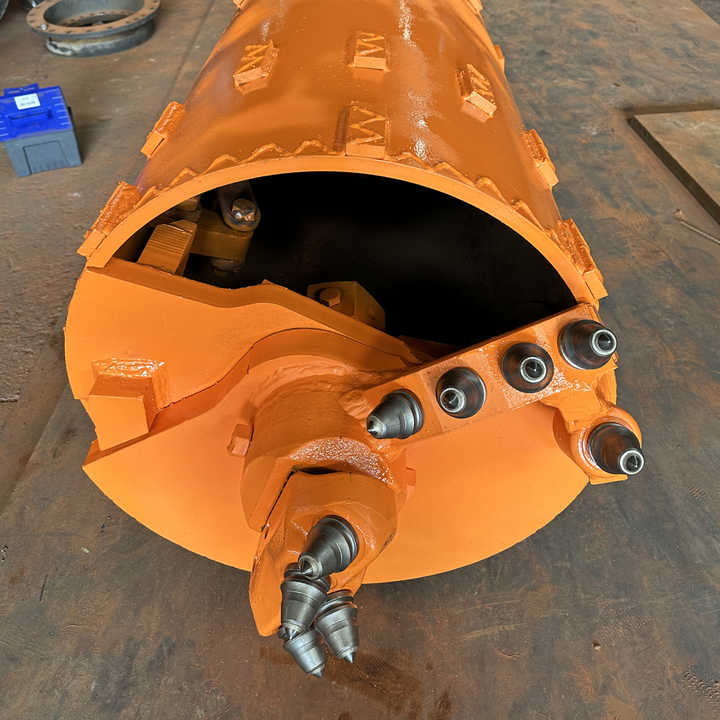FAE Bore Pile Use Soil and Rock Drilling Bucket with Bullet Flat Teeth ...