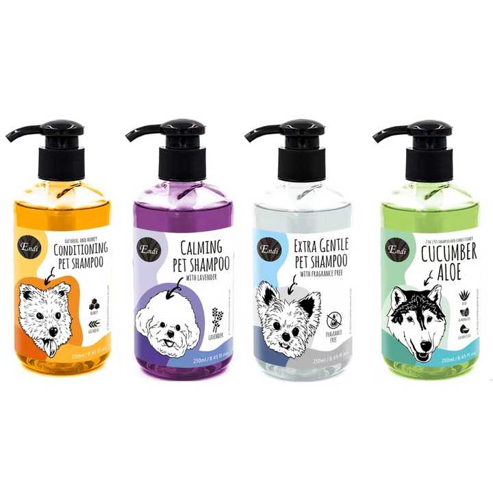 Eco Friendly Natural Oatmeal Honey Pet Shampoo for Sensitive Skin