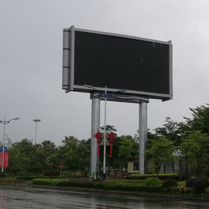 Advanced unipole lighting billboard structure For Advertising Efficacy ...