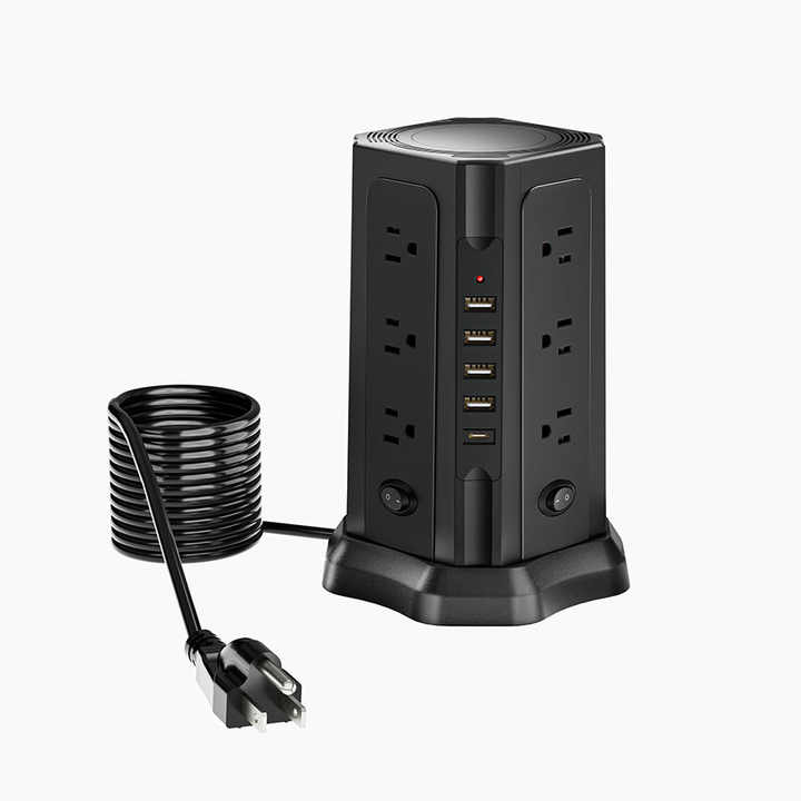 Best Selling 12+4 Way+1 Type-c USB Outlet Multi-Extension Socket with ...