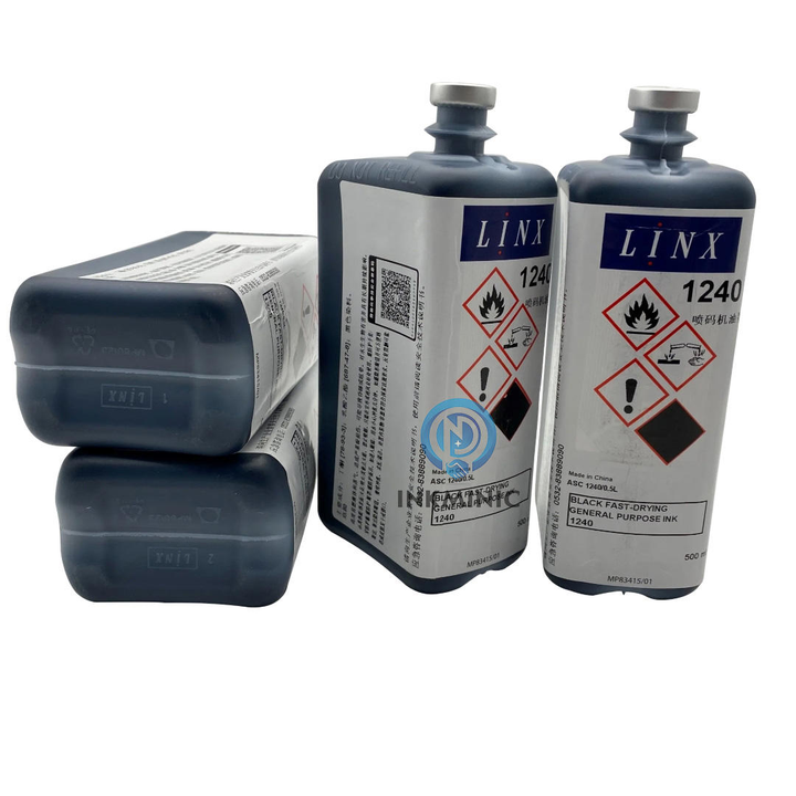 2025 FAC1240 FAC1010 FAC 1039 500ML BLACK INK With Chip Used in Linx ...