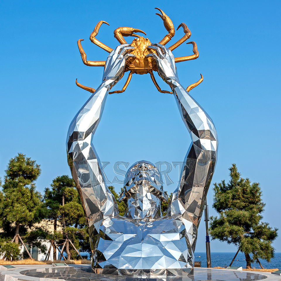 Modern Large-scale Outdoor Stainless Steel Life-sized Characters for ...