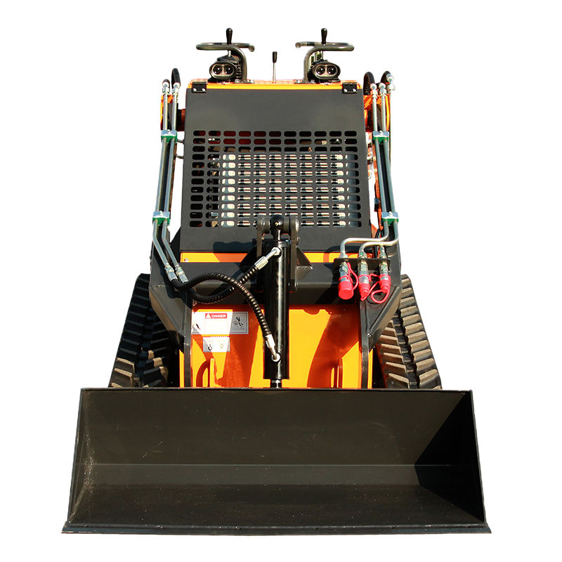 LandHonor Mini Skid Steer Loader Track Attachments Crawler Backhoe ...