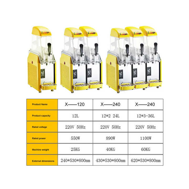 Slush Machine - Efficient Frozen Drink Maker for Shops