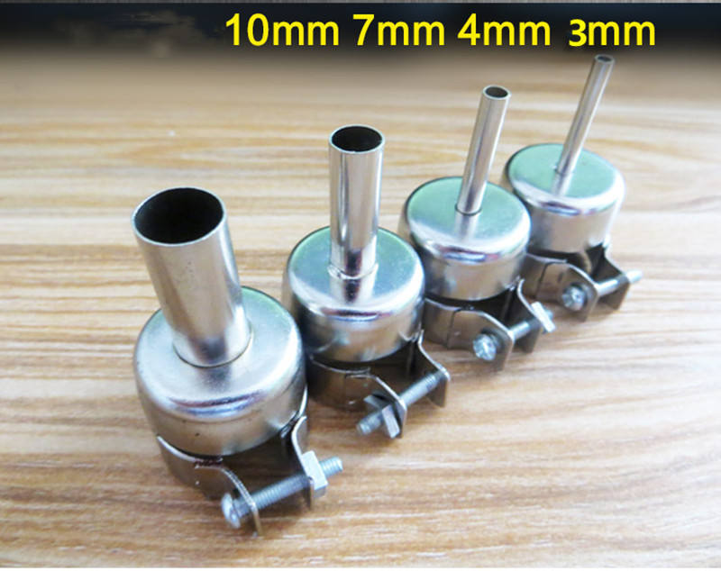 4PCS 3/4/7/10mm Circular Nozzles General Type Round Nozzle for 850 Hot ...