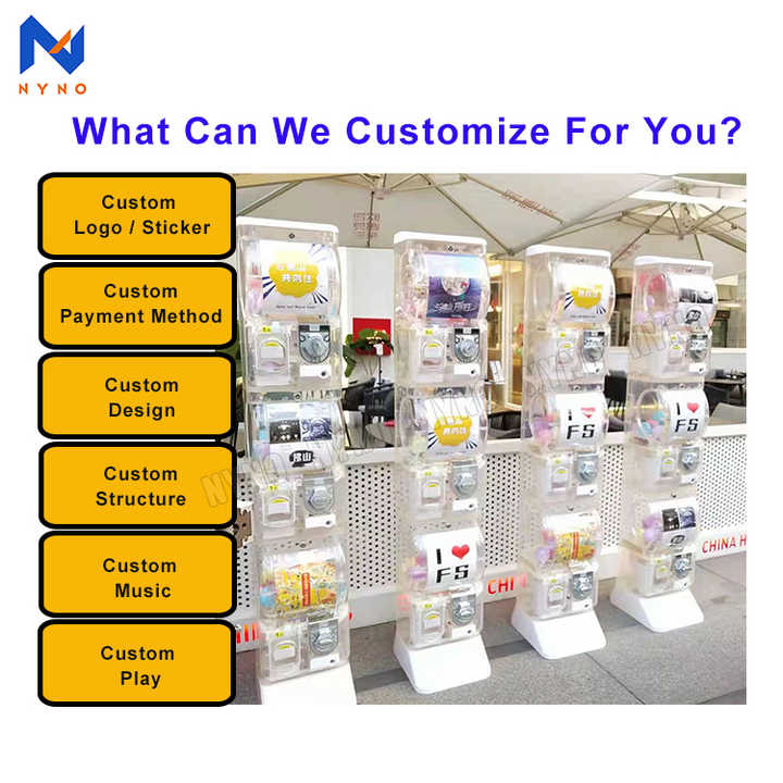 Bulk Gashapon Machine Tomy Gacha Gachapon Machine Factory