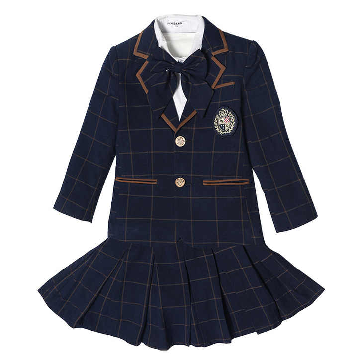 Academy style suit kindergarten uniform elementary school class uniform ...