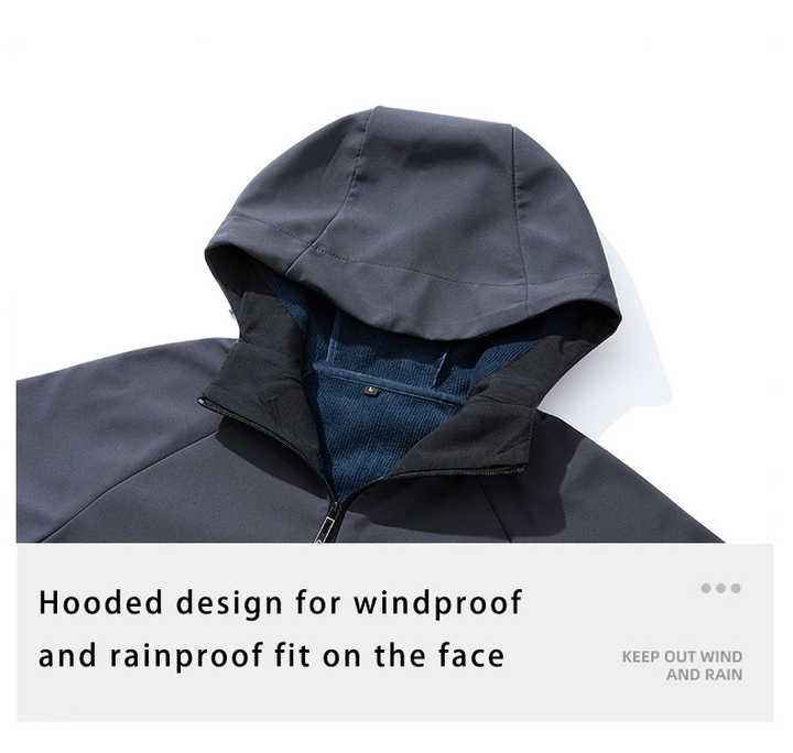 Men's Soft Shell Assault Jacket - Outdoor Waterproof & Windproof