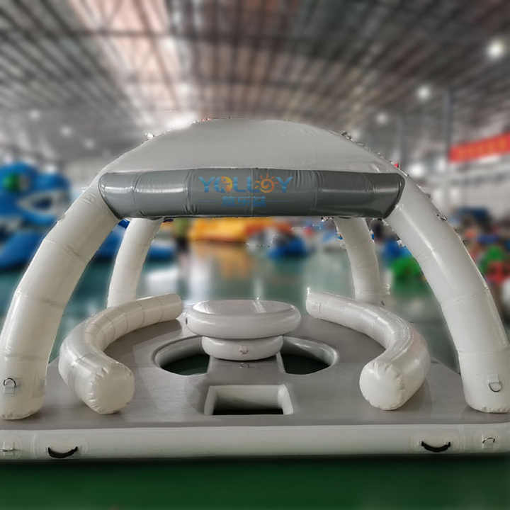 Customized Inflatable Floating Island - Water Fun for Yachts
