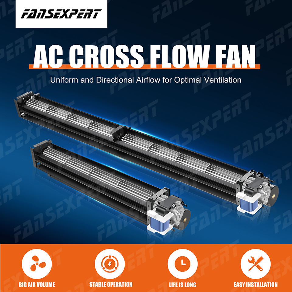 60mm AC Cross Flow Fan - High Quality, Low Noise Blower