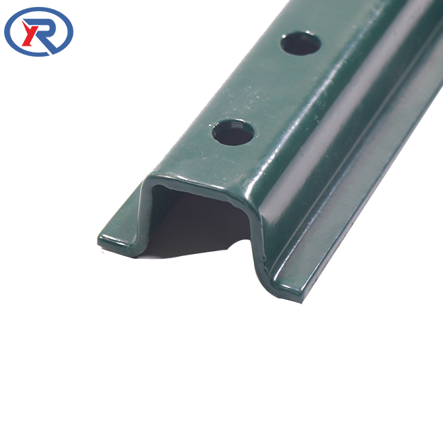 Metal Green Painted U-Channel Sign Post Garden U Post for Garden Fence ...
