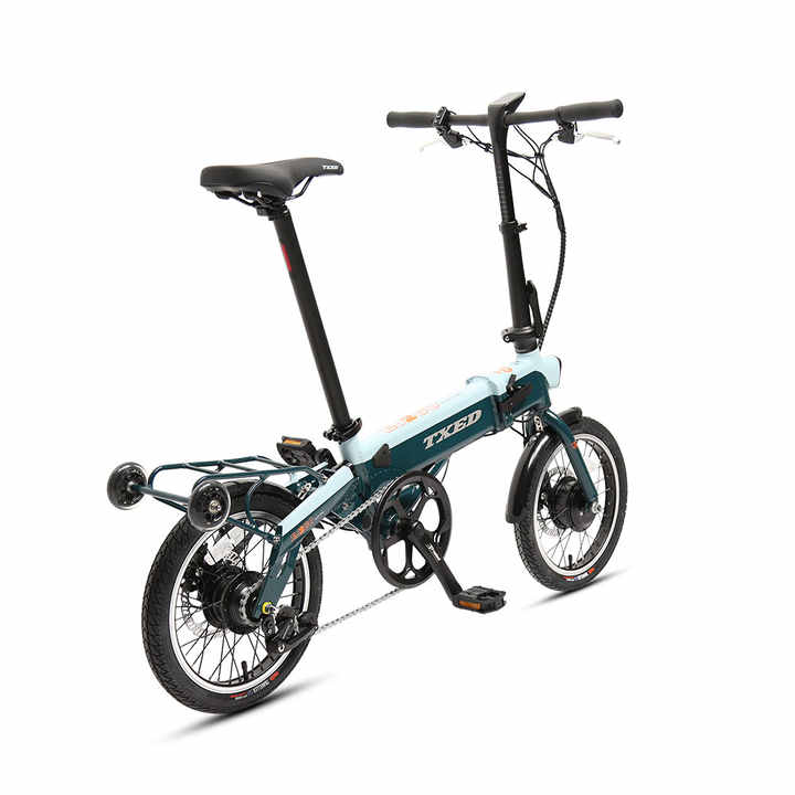 TXED 16 Inch Electric Foldable Mini Bike - Compact & Powerful