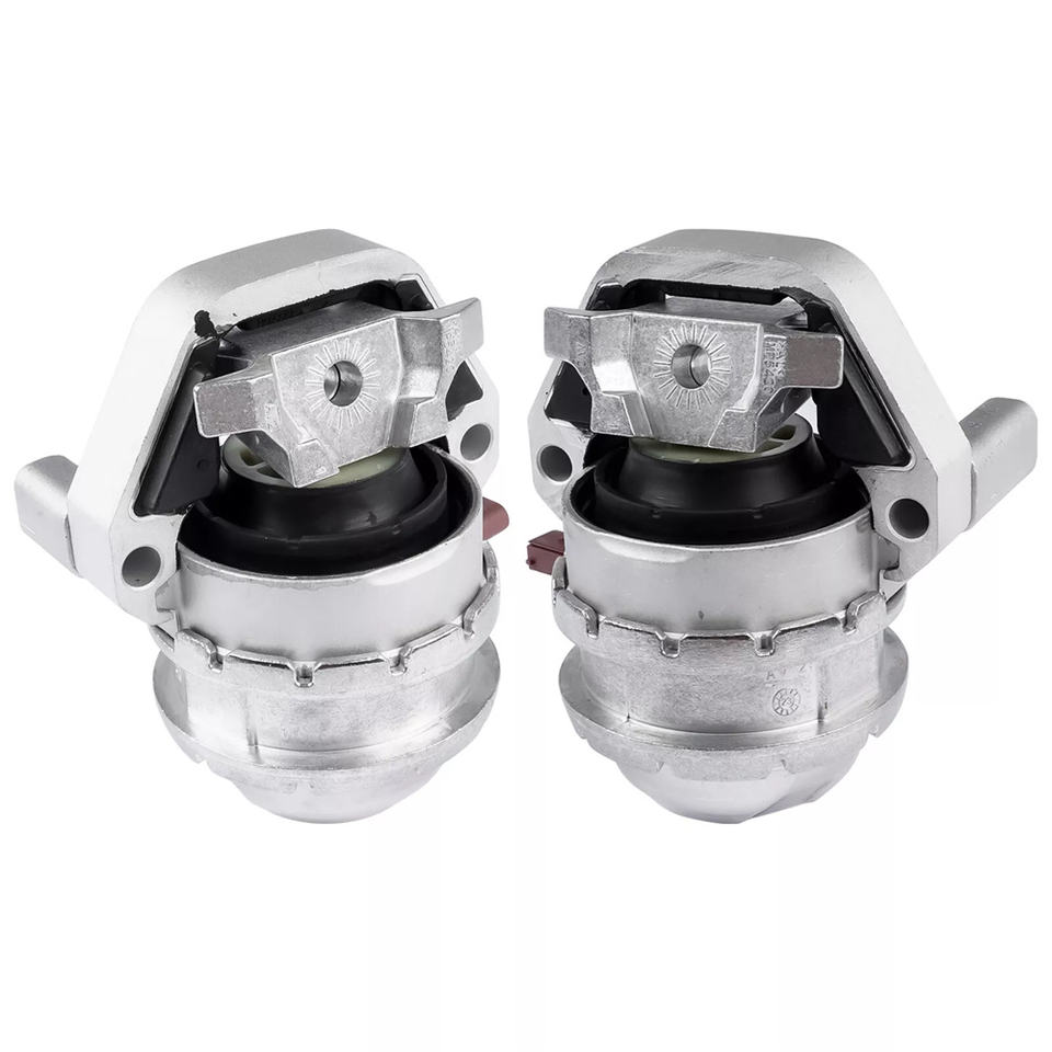 Engine Mounting Bracket Sensor Engine Motor Mount Left:4H0199255T Right ...