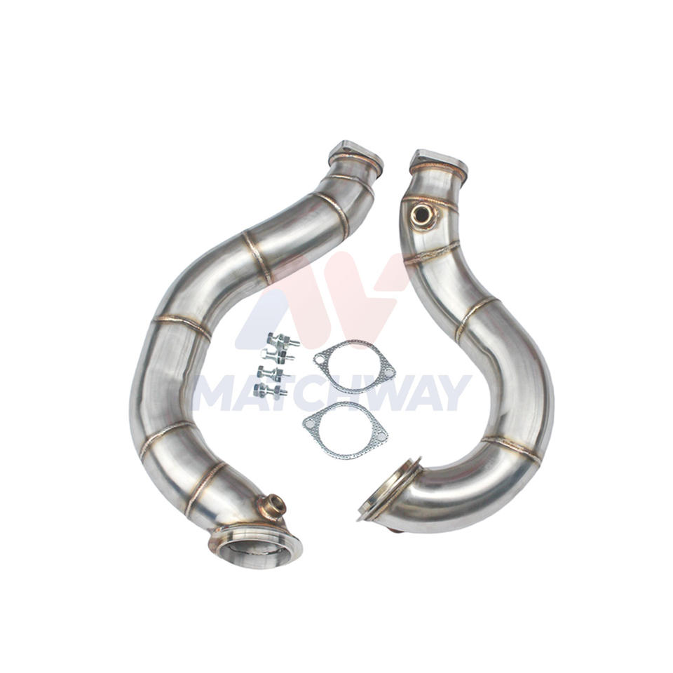 MATCHWAY Racing 3" Twin Turbo SS304 Exhaust Pipe 100% TIG Welding ...