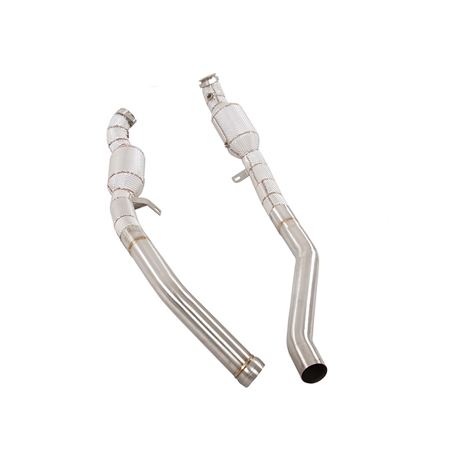 Auto Parts Mercedes W164 Ml63 Head Segment Titanium Pipe Exhaust ...