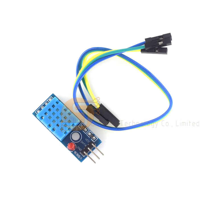 Temperature and Humidity Sensor DHT11 Module Single-Bus Digital ...