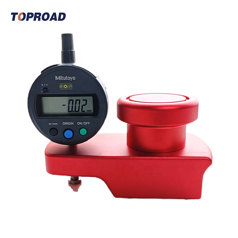 Portable Mitutoyo Head Road Stripe Thickness Gauge Road Marking ...