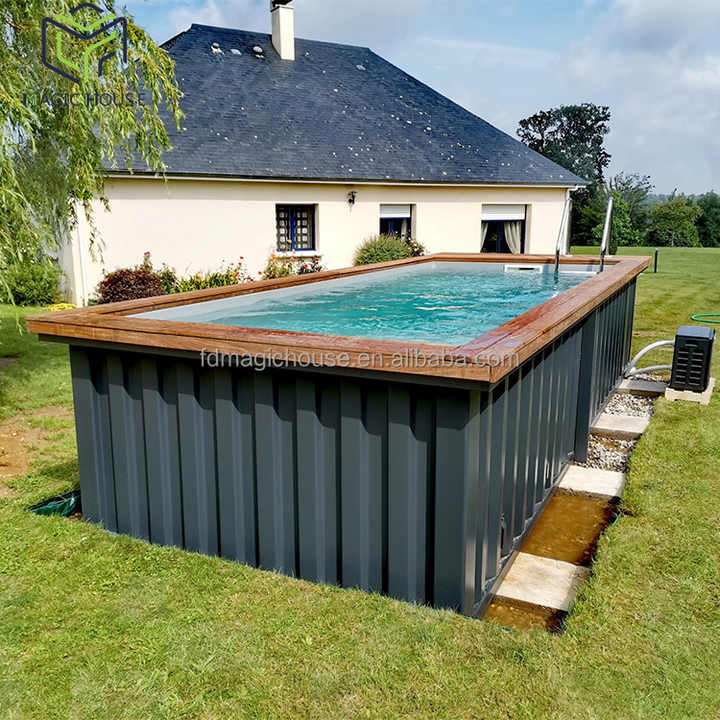 Magic House Container Swimming Pool - Quick Installation