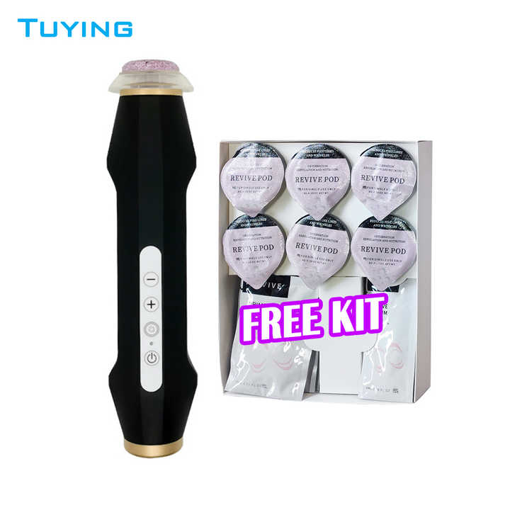 Free Kits 2024 New Co2 Bubble Oxygenation Capsules Pods Rechargeable Oxygen Skin Tightening ...