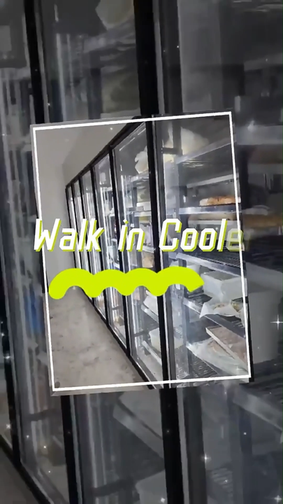Walking Cold Room Freezer Chiller Cooler Room for Supermarket