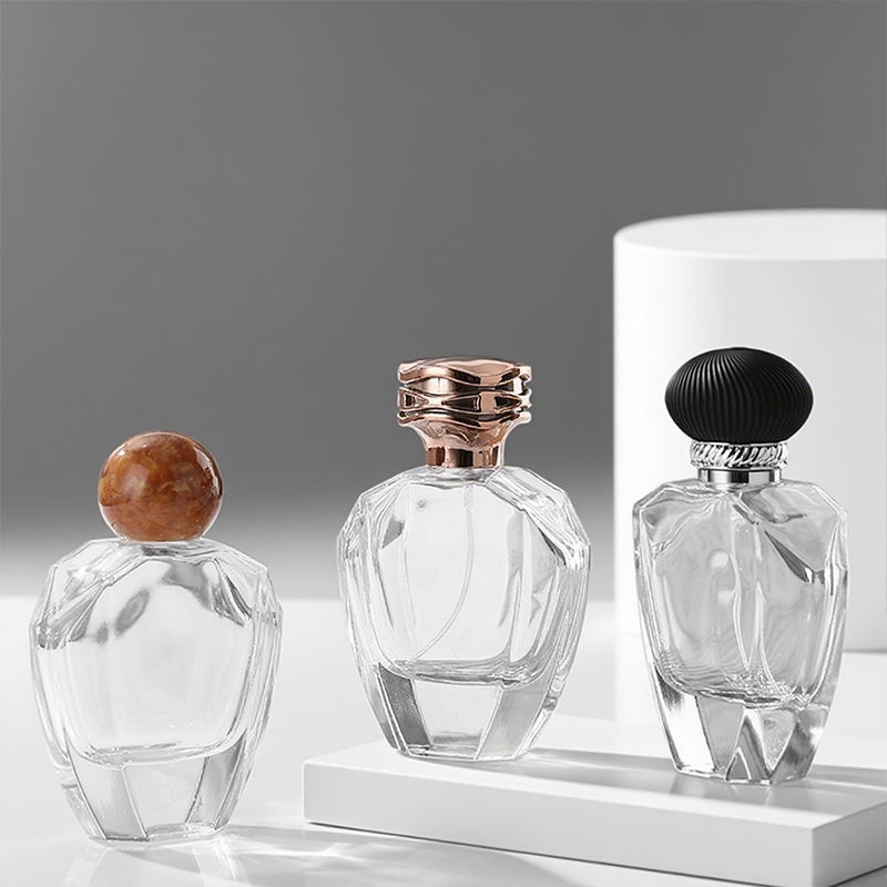 Elegant Luxury Clear Spray Pump Thick Base Glass Perfume Packaging ...