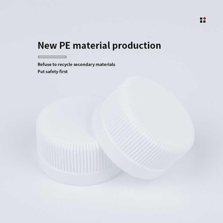 30mm Plastic Neck Screw Caps for Mineral Water & Beverage Bottles PE ...