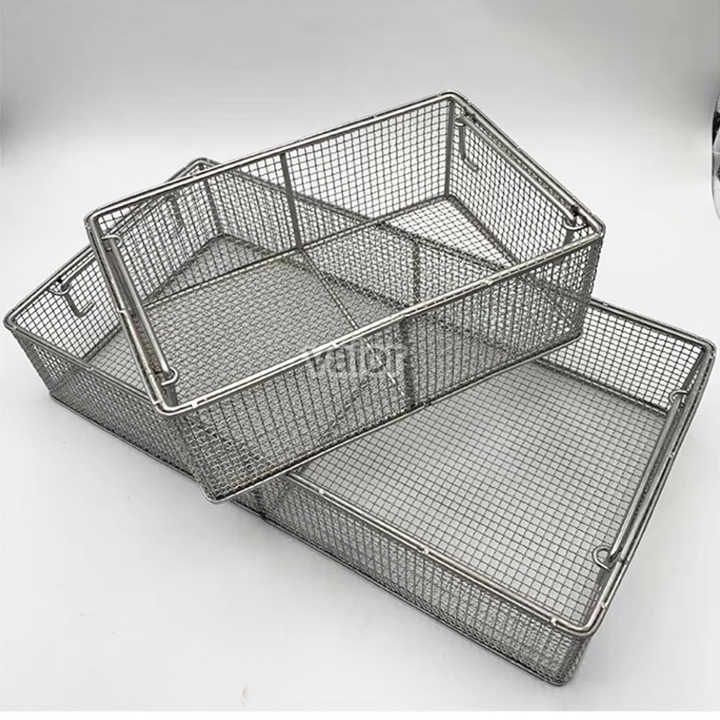 Customized Stainless Steel Medical Disinfect Wire Mesh Basket