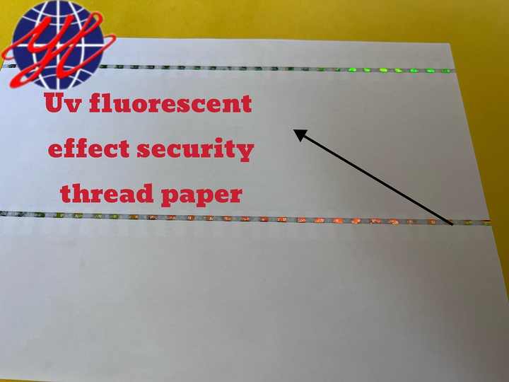 Security Paper with Security Thread - Durable & Anti-counterfeit