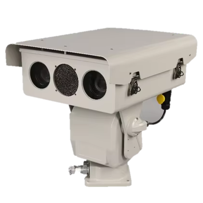 Ultra Long Range Tri-Spectrum PTZ 40X Zoom 4MP Visible + 640 Thermal ...