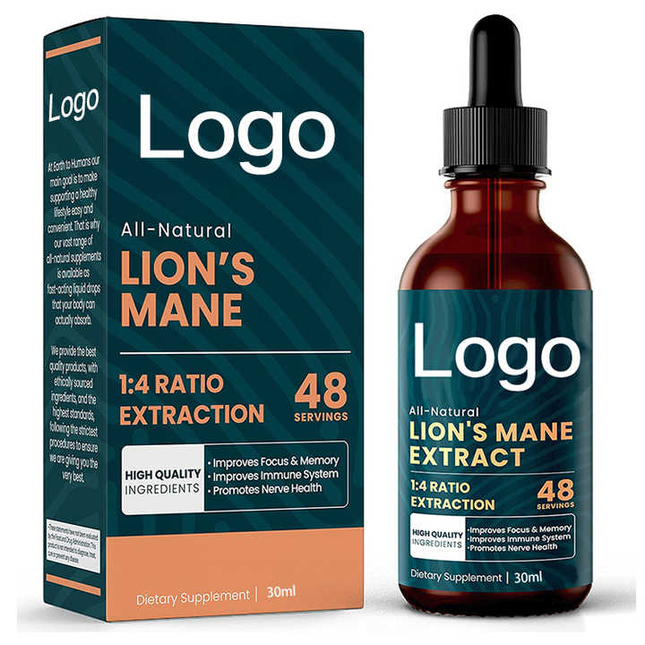 Lion's Mane Drops - Enhance Cognitive Function & Immunity