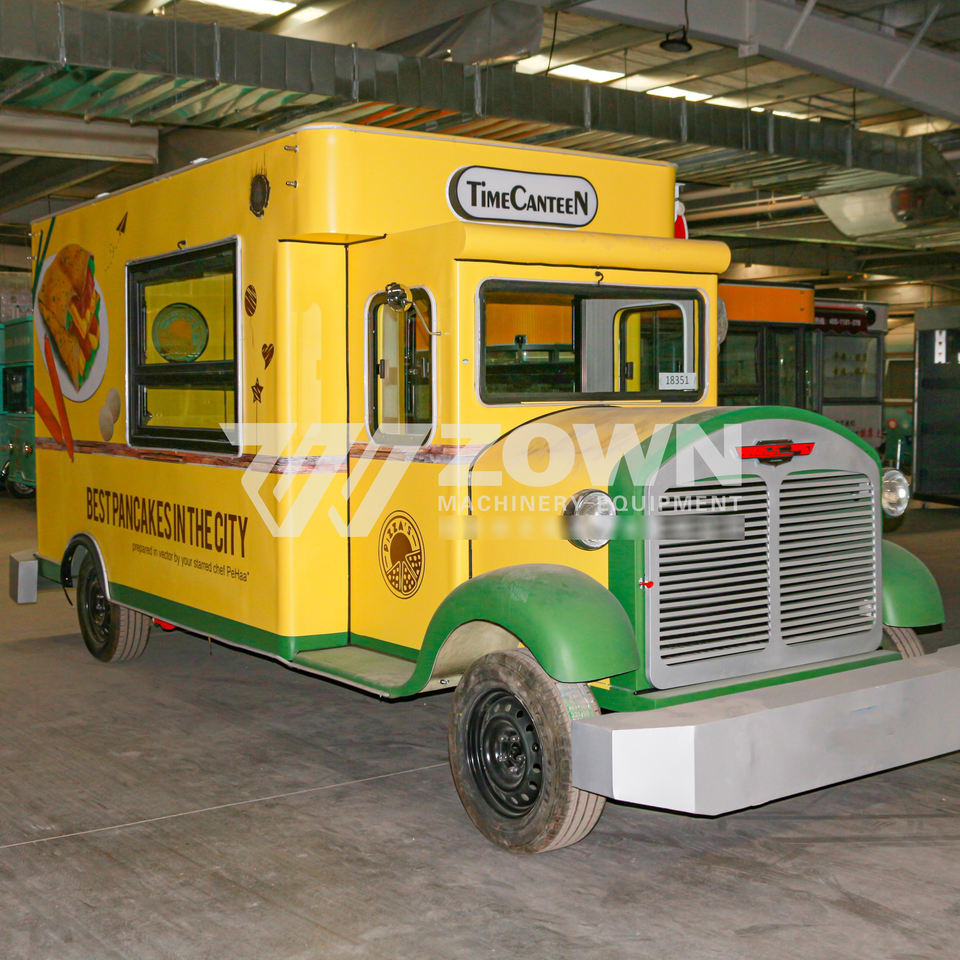 Portable Electric Food Cart Snack Truck Vending Kiosk for Outdoor Event ...