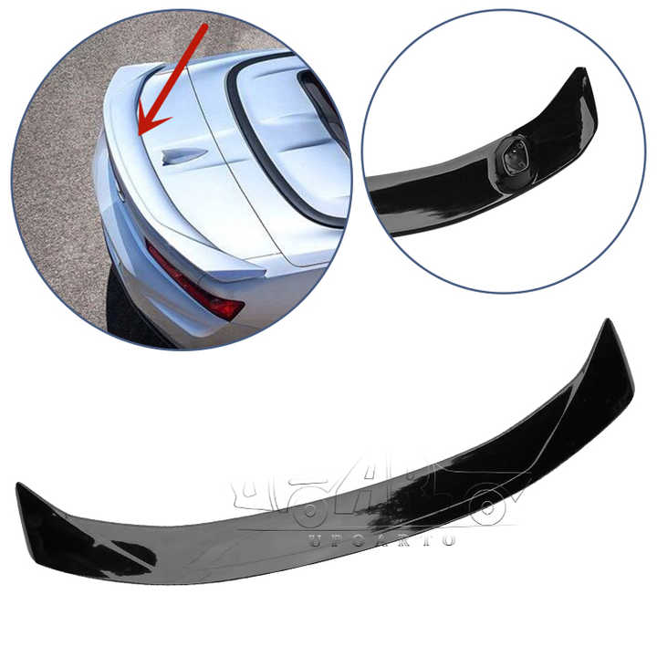 Car Back Tail Wing Spoilers Carbon Fiber a Style Rear Trunk Spoiler for ...