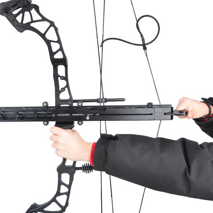 Durable Aluminum Alloy Bow & Arrow Set for Hunting - Steel Ball Catapult