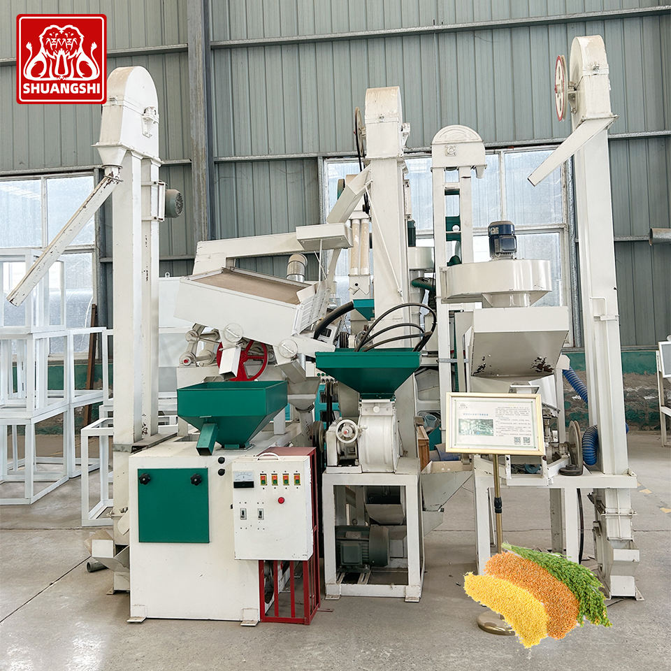 New Industrial Automatic Grain Mill Machinery for Millet Buckwheat ...