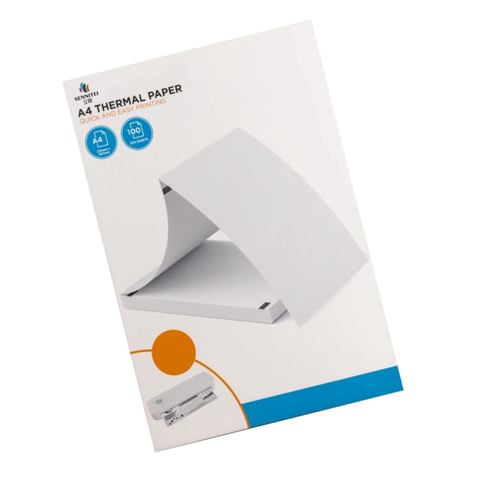Litai A4 White Thermal Paper 210x297mm (8.27x11.69in) 70gsm Fanfold ...