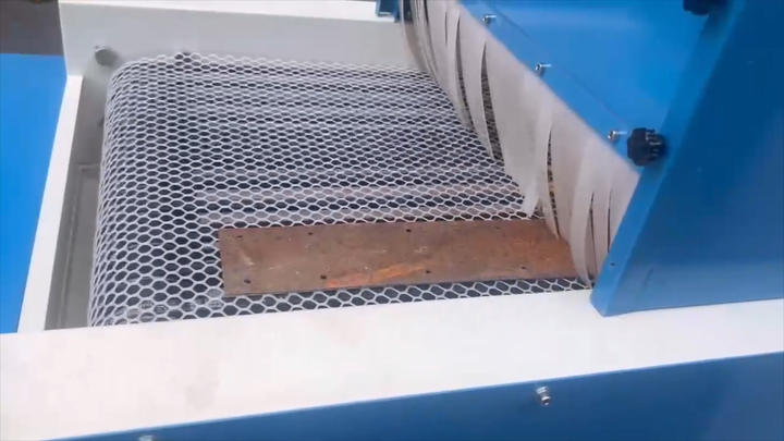 High-productivity Automatic Sandblasting Machine for Shell Plate